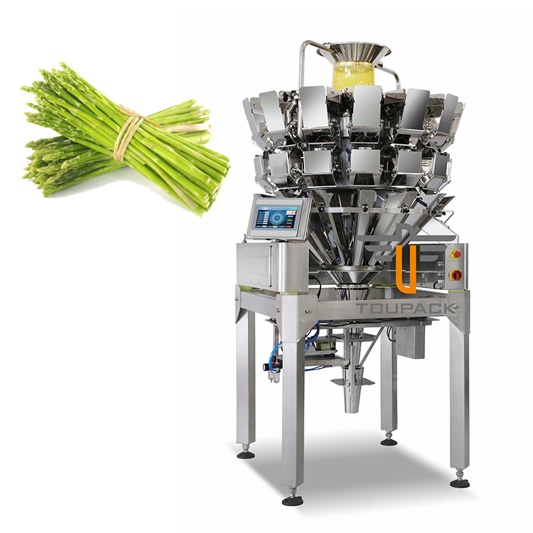 14 Head Multihead Weigher for Long Strip Products Packaging
