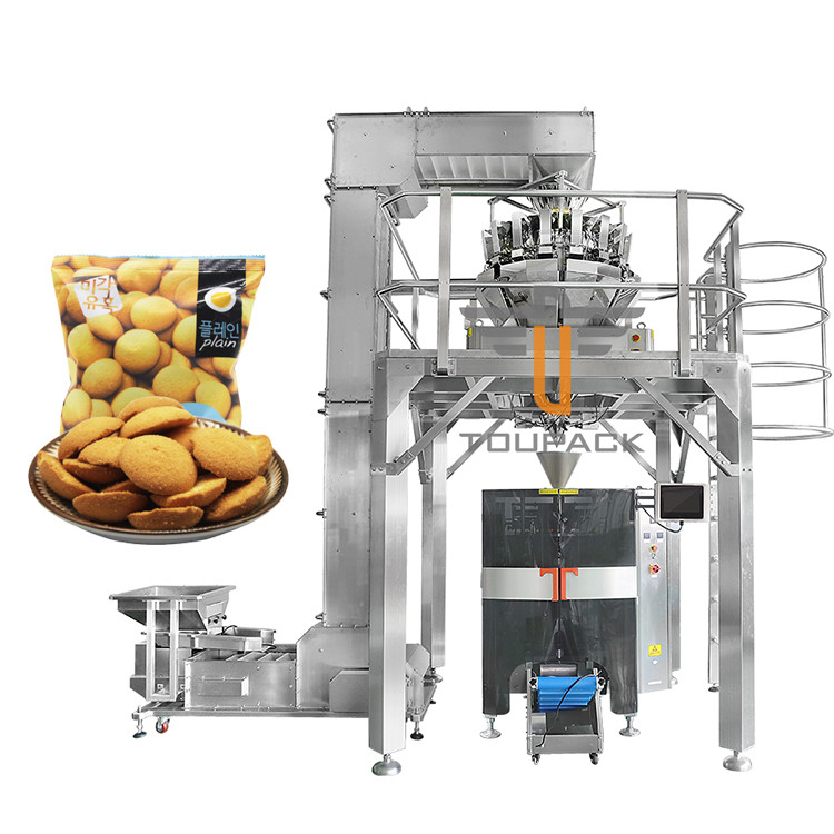 Touch Screen Multihead Weigher Packing Machine for Biscuits