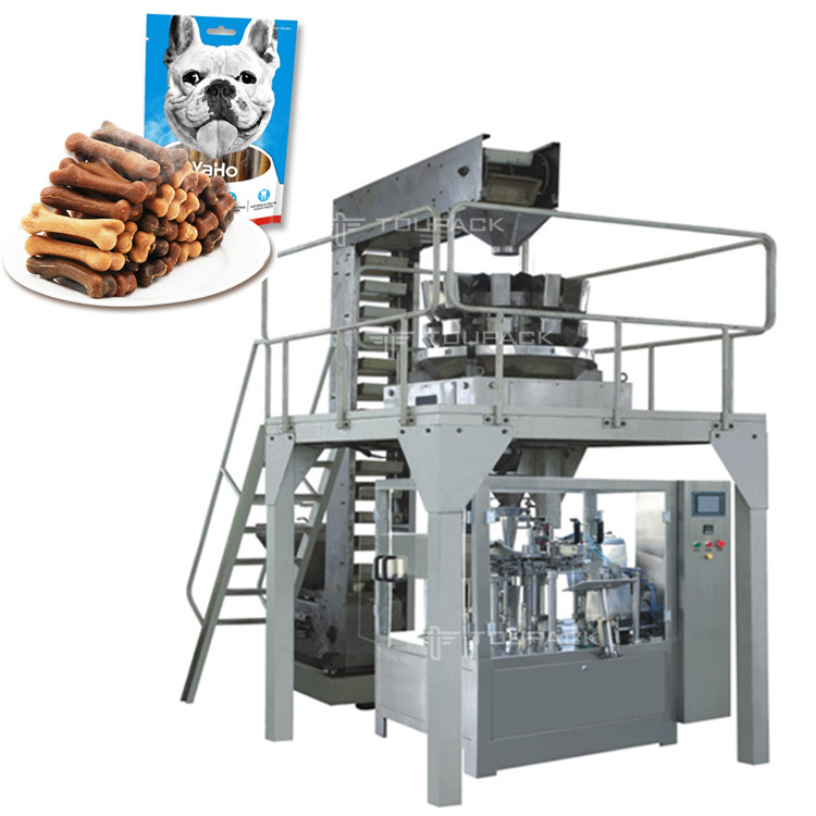 Stand Up Pouch Doypack Packing Machine for Long Biscuits & Ice Pops