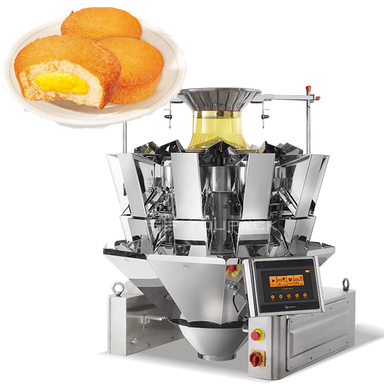 Automatic Multihead Weigher Pouch Mini Croissant Bun Small Bread ...