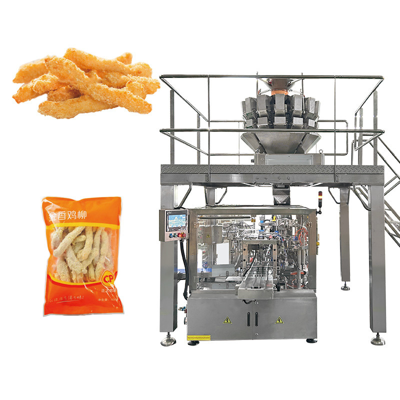 Premade Bag Automatic Weighing Fill Packing Machine