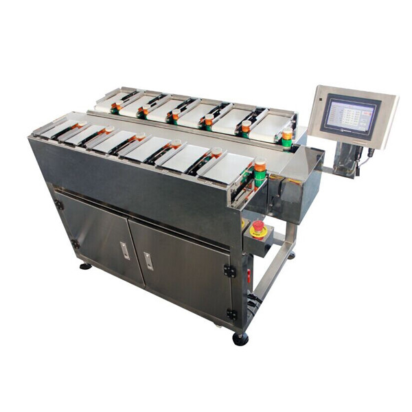 12 Head Belt Frozen Fish Multihead Weigher - 40WPM