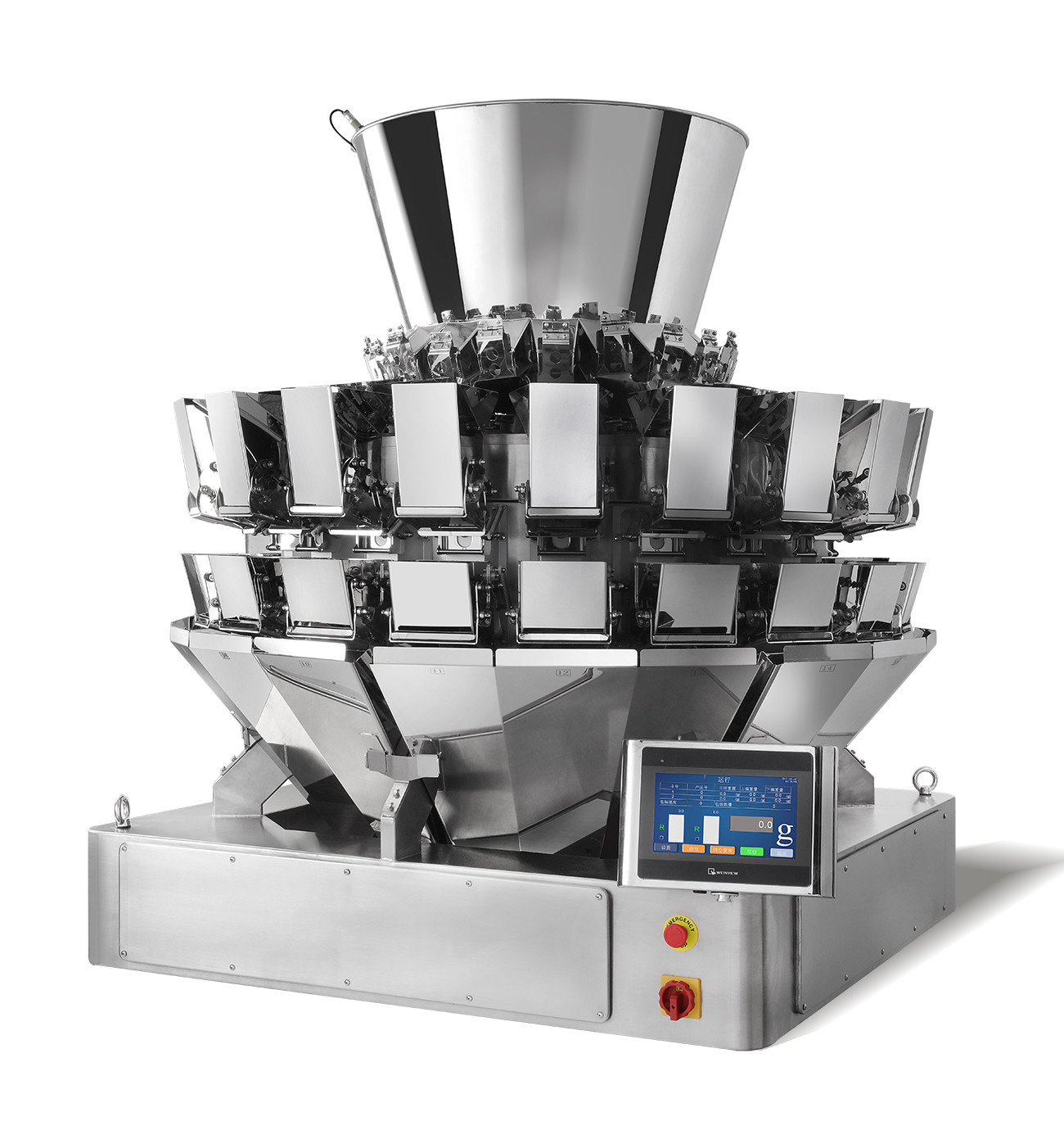Small Granules Multihead Weigher 20 Heads Rice Scale Weighing Machine video