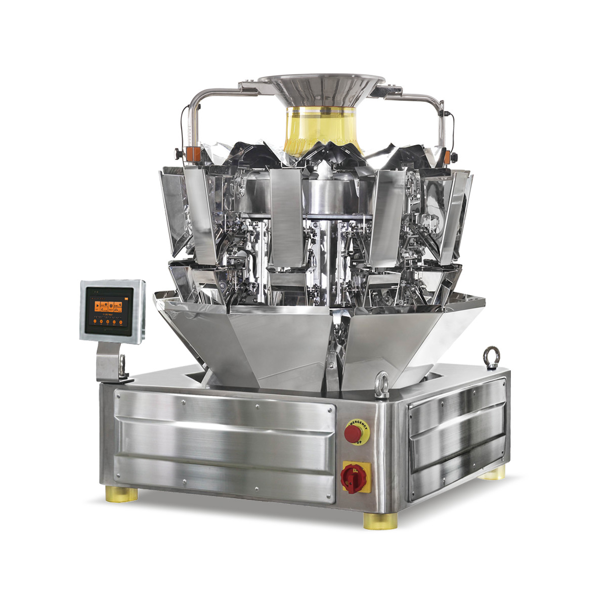 High Speed IP65 Automatic Powder Multihead Weigher Machine