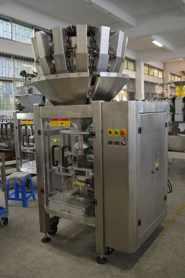 300g 10 / 14 Head Multihead Weigher Packing Machine