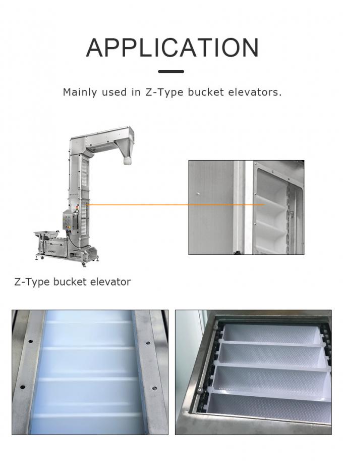 TOUPACK Height＞10m Z-Type Bucket Elevator & Spider Automatic Loading ...