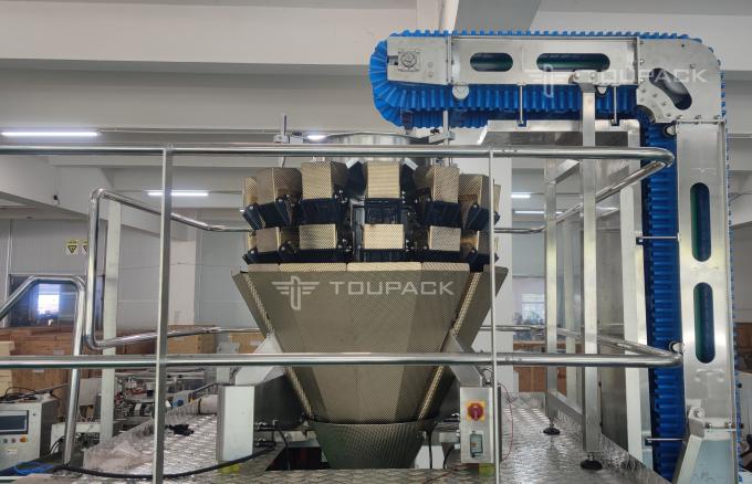 16 Head Sticky Food Multihead Weigher with Screw Feeder
