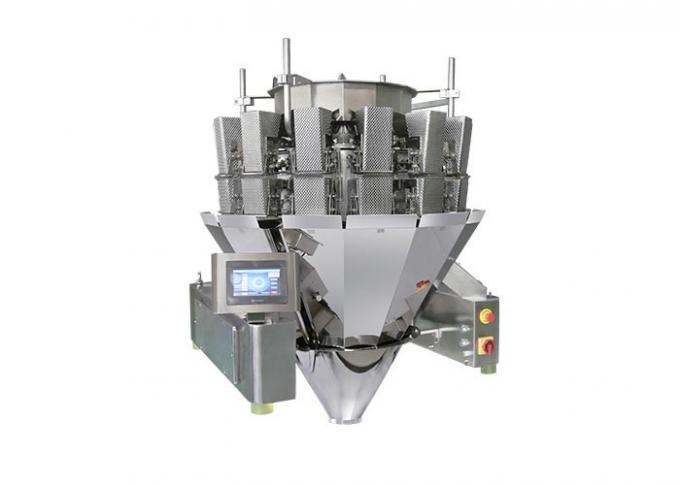 14 Heads Dimple Plate Multihead Weighing Machine 1.6L Buckets